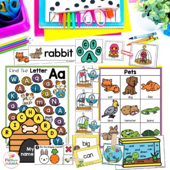 Pet Themed Activities - Fun with Mama
