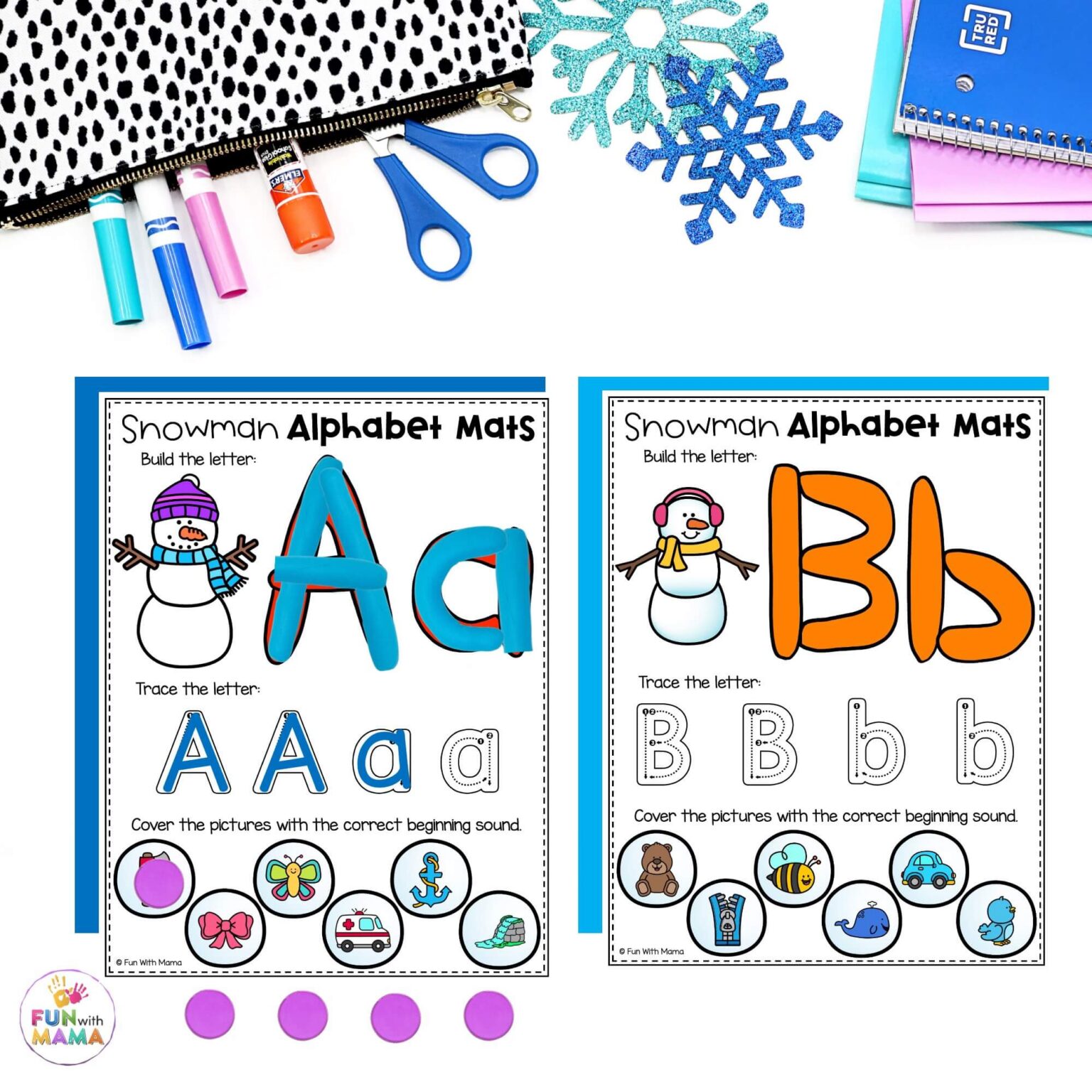 19 Snowman Theme Activities - Fun with Mama