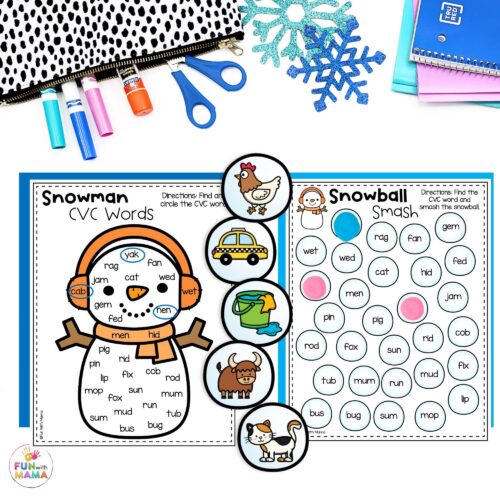 19 Snowman Theme Activities - Fun with Mama
