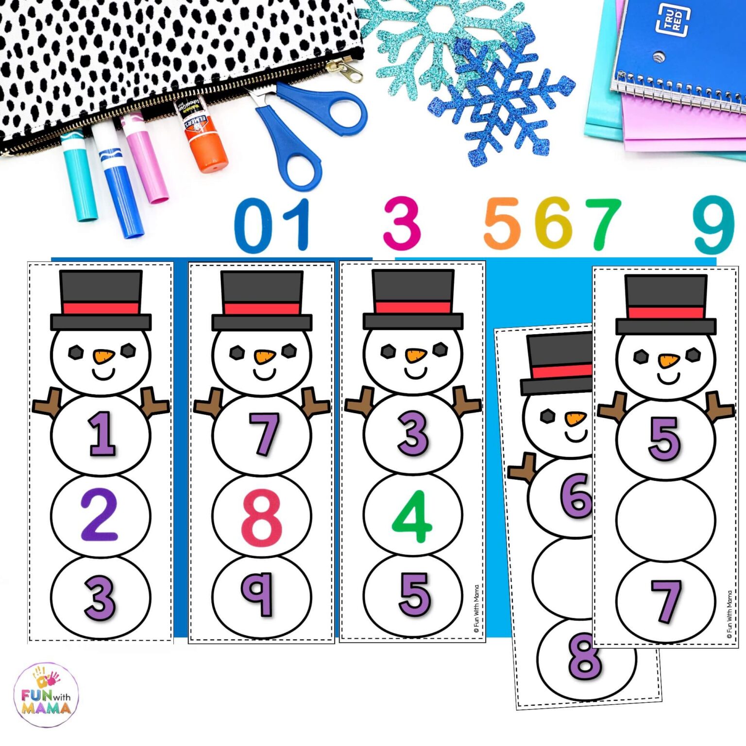 19 Snowman Theme Activities - Fun with Mama