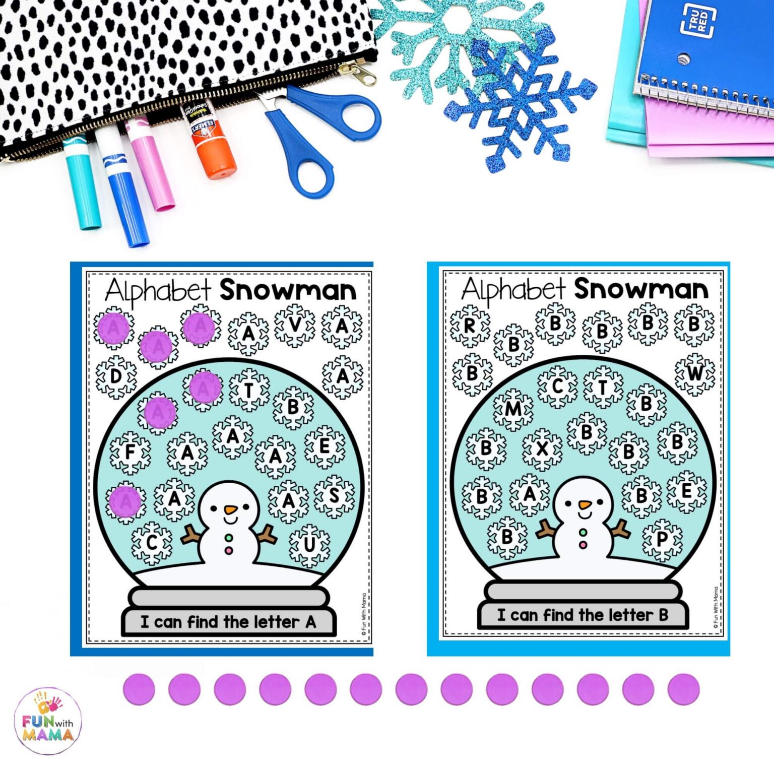 19 Snowman Theme Activities - Fun with Mama
