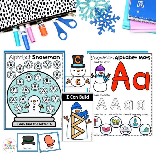 19 Snowman Theme Activities - Fun with Mama