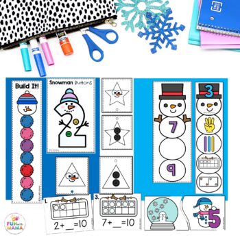19 Snowman Theme Activities - Fun with Mama